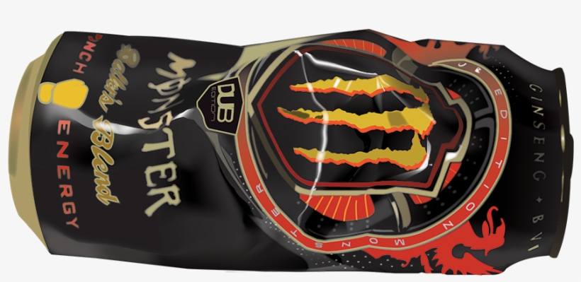 Download Crushed Monster Can | Transparent PNG Download | SeekPNG