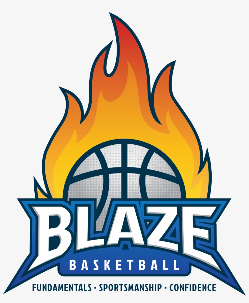 Vail Blaze Basketball - Basketball Logo Blazers Ball Logo PNG Image ...