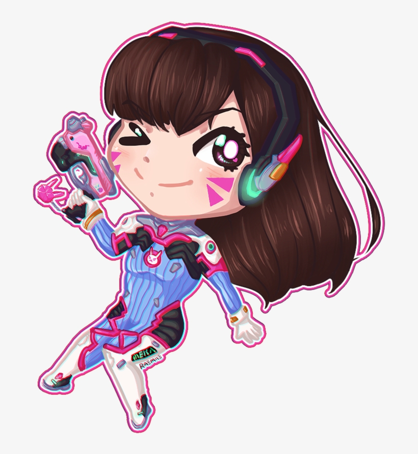 Download Dva Drawing Diva - D Va Png Chibi | Transparent PNG Download ...