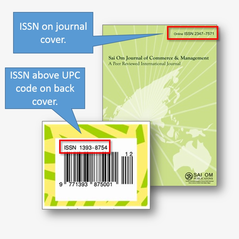 Issn On Front And Back Journal Covers - Graphic Design PNG Image ...