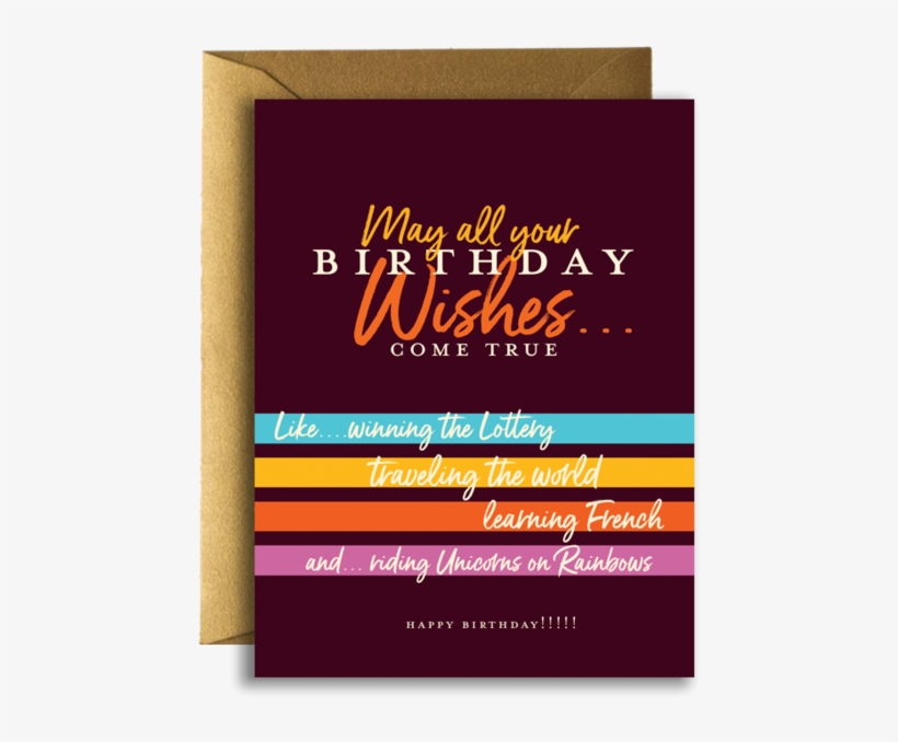 Birthday Wishes - Greeting Card PNG Image | Transparent PNG Free ...