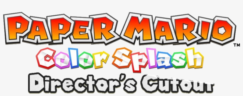 Pmcsdclogo - Colour Splash Paper Mario PNG Image | Transparent PNG Free ...