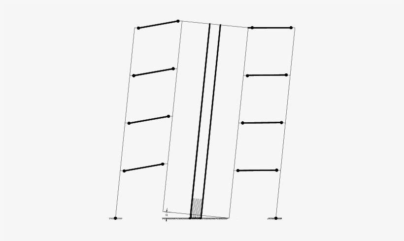 Download Expected Plastic Mechanism Of The Rocking Wall-frame - Line ...