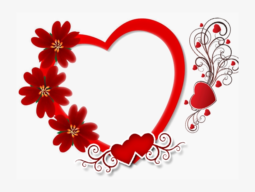 Download Love Frame - Marcos Para Fotos De Corazones Rojos ...