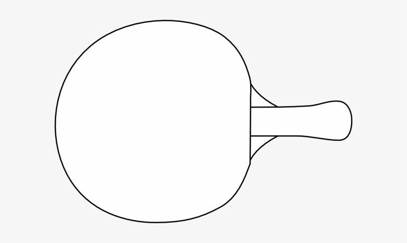 Bat Clipart Ping Pong - White Ping Pong Paddle PNG Image | Transparent ...