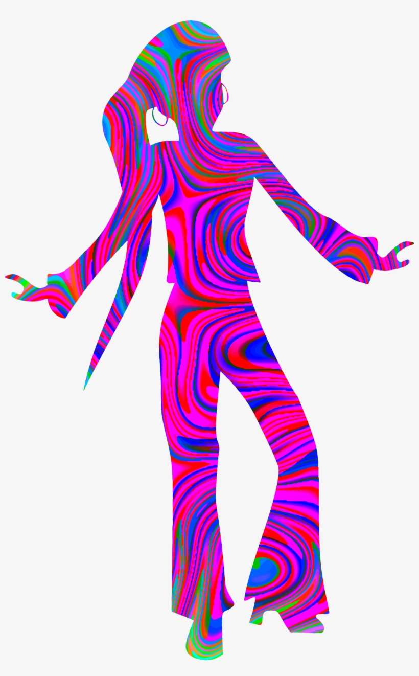 This Free Icons Png Design Of Colourful Disco Dancer PNG Image ...
