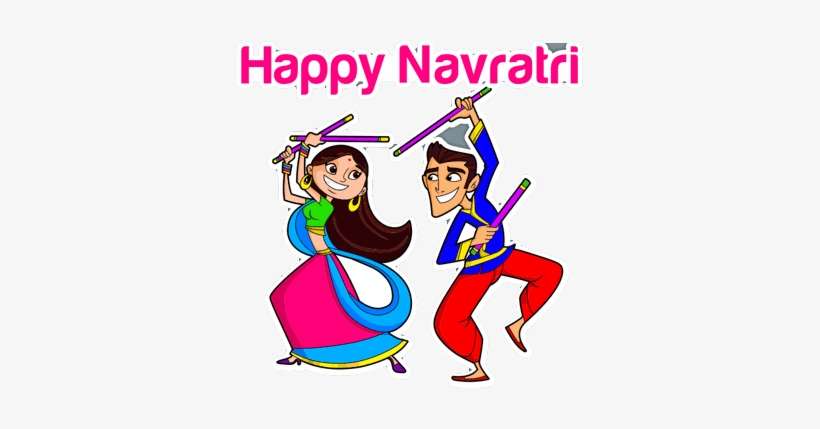 Download Navratri Stickers Pack For Imessage Messages Sticker-4 - Happy ...