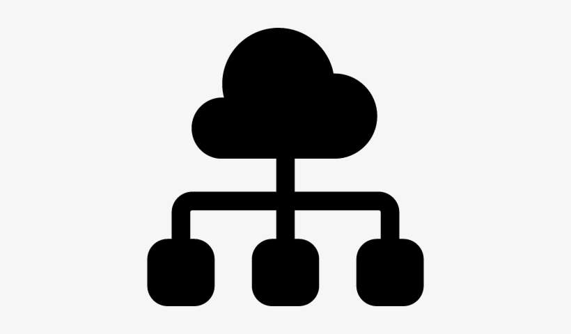 Cloud Server Connection Vector - Server Connection Icon PNG Image ...