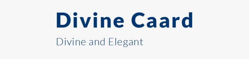 Logo-divine - Wedding Invitation Cards - Divine Caard PNG Image ...