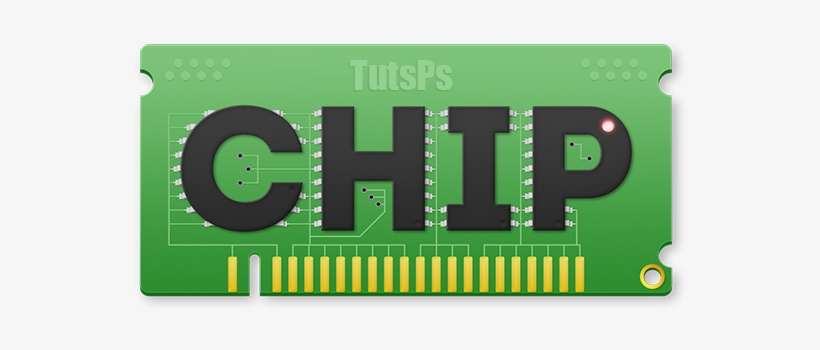 Create A Computer Chip Text Effect In Photoshop - Chip Text Effects ...