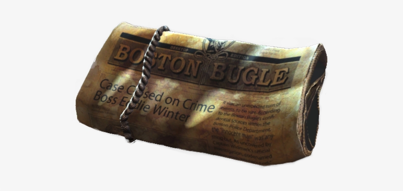 Fo4 Delivered Boston Bugle - Boston PNG Image | Transparent PNG Free ...