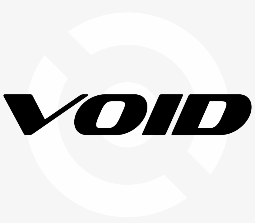 Void Logo Black And White - Void Text Transparent PNG Image ...