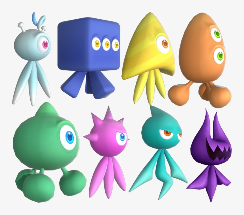 Download Zip Archive - Sonic Wisps Sprites PNG Image | Transparent PNG ...