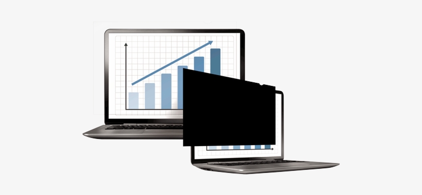 Privascreen™ Privacy Filter - Fellowes Privascreen Blackout Privacy ...