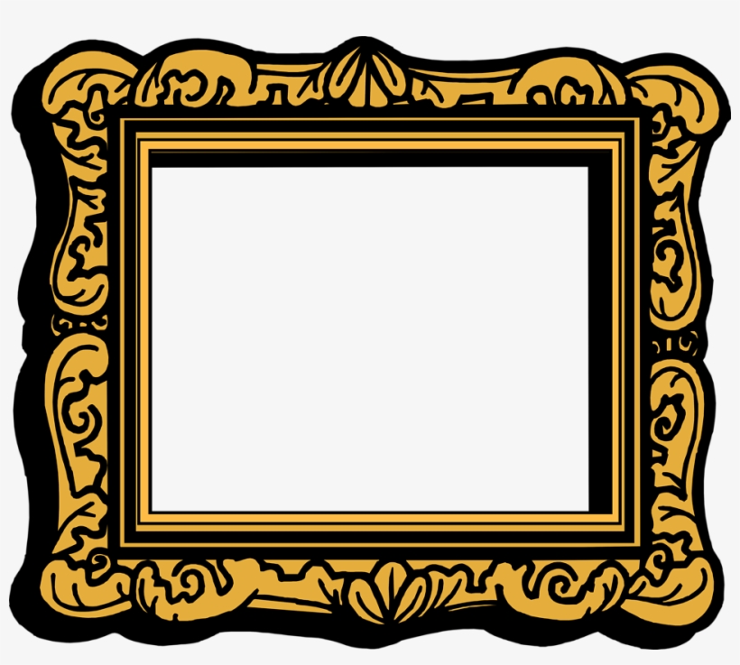 Cartoon Picture Frame Png - Kind Of The End, And Getting There [book ...