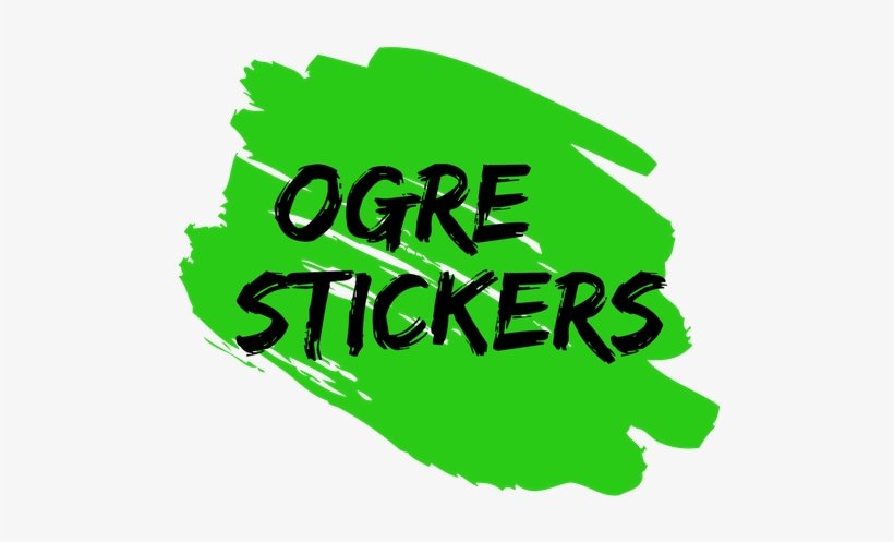 Ogre Stickers Website Logo - Best Become Truckers Throw Blanket PNG ...