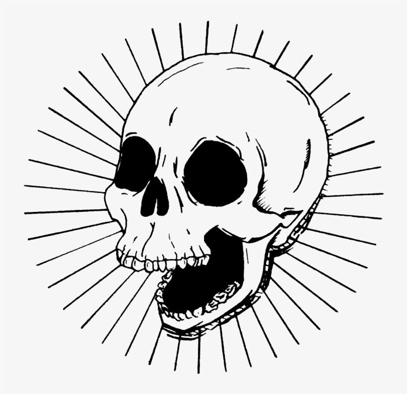Large Size Of Drawing - Skull PNG Image | Transparent PNG Free Download ...