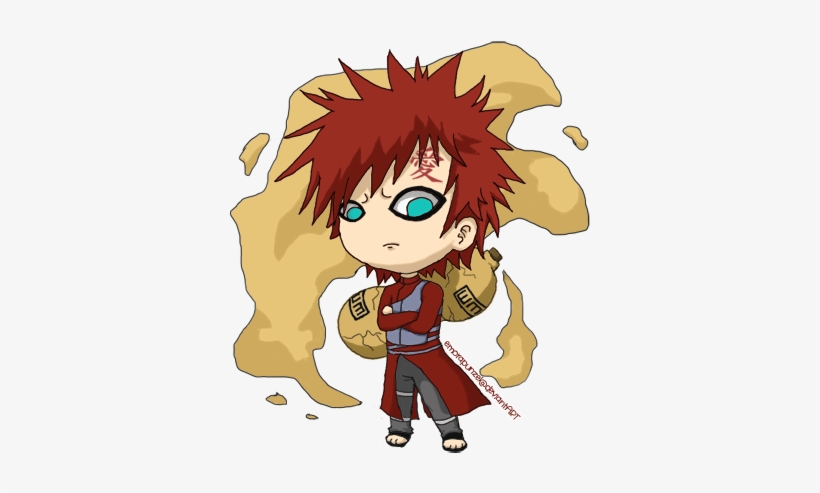Chibi Gaara By Emorapunzel On Deviantart Clip Art Library - Gaara Chibi ...