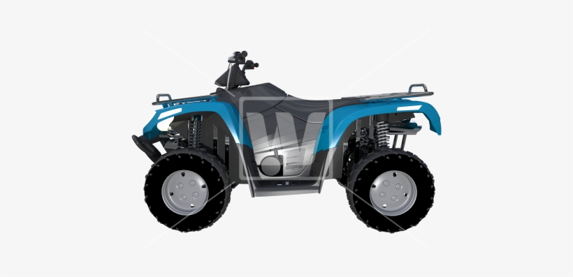 Blue Atv Side View - Atv Png PNG Image | Transparent PNG Free Download ...