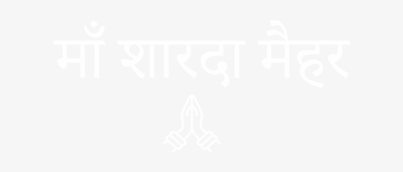 Learn More About Sharda Mata And Temple Of Maihar Here - White Photo ...