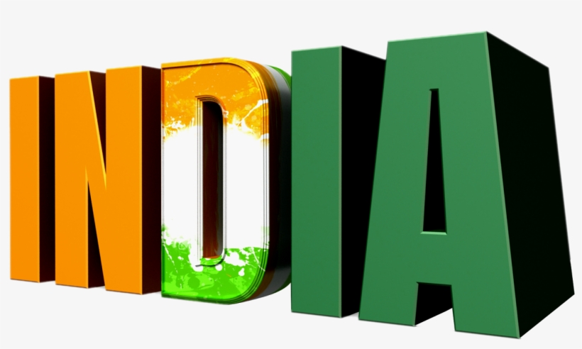 India 3d Logos With Flag Colors Png Images - India 3d PNG Image ...