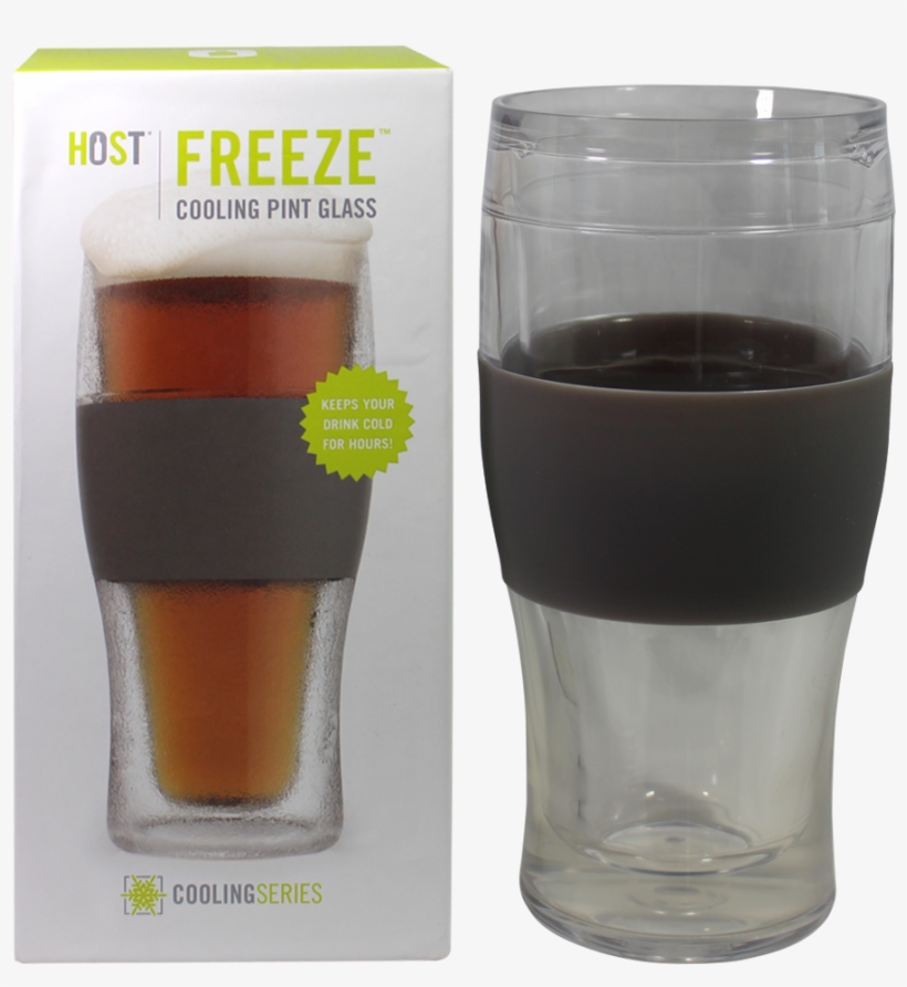 True Fab Host Freeze Cooling Pint Glass PNG Image | Transparent PNG ...