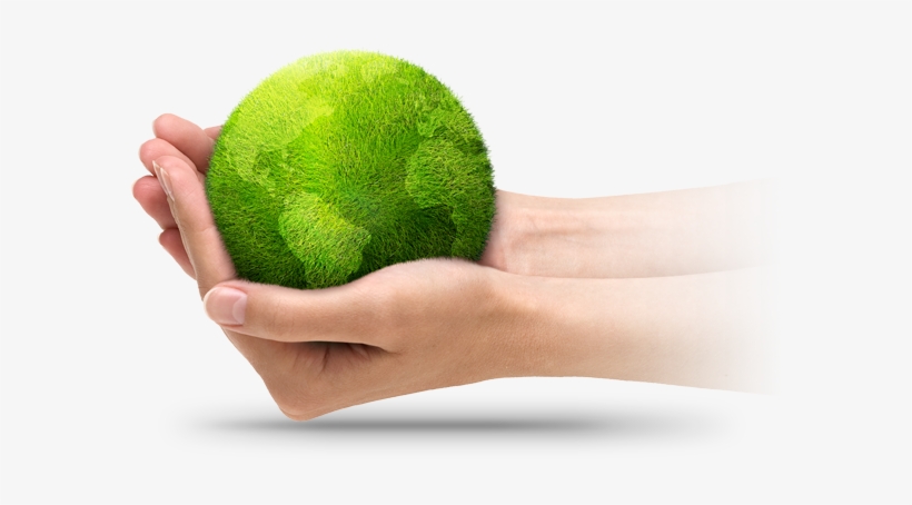 Earth In Hands Png Hd - Greener And Cleaner Earth PNG Image ...
