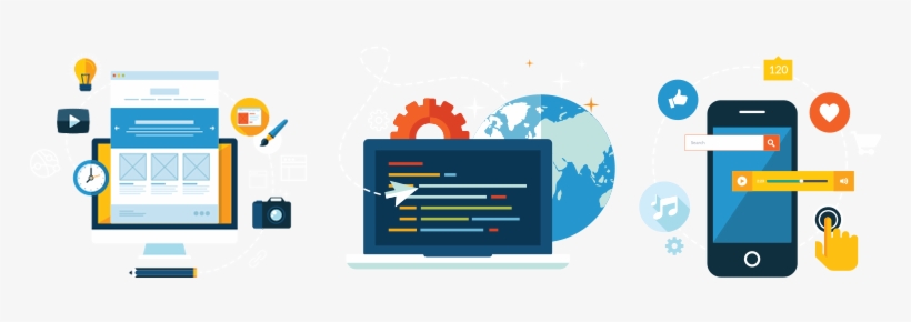 New Website Development - Web Development Image Png PNG Image ...