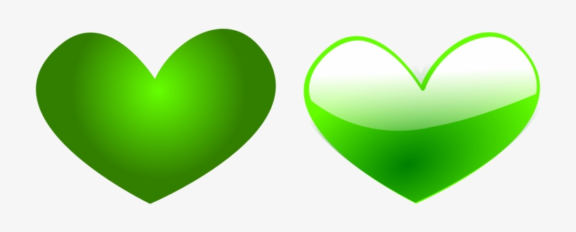 Free Vector Heart6 - Green Heart Clipart Png PNG Image | Transparent ...