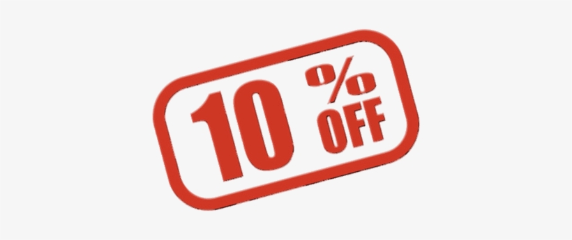 10% Off Sign - 10% Off Transparent Background PNG Image | Transparent ...