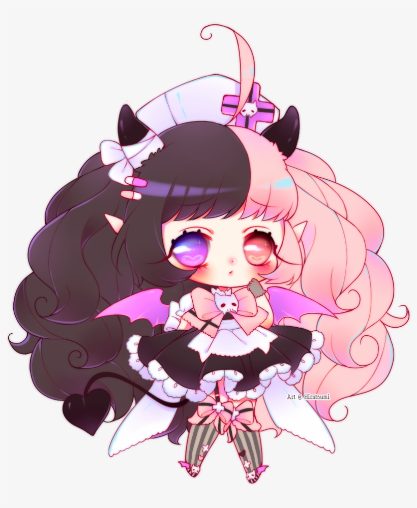 Simple Chibi Cute Evil By Hiratsumi On Deviantart PNG Image ...