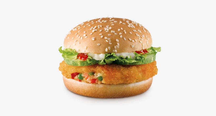 Mcdonald's Veggie Crunch Burger - Mcdonalds Veggie Burger PNG Image ...