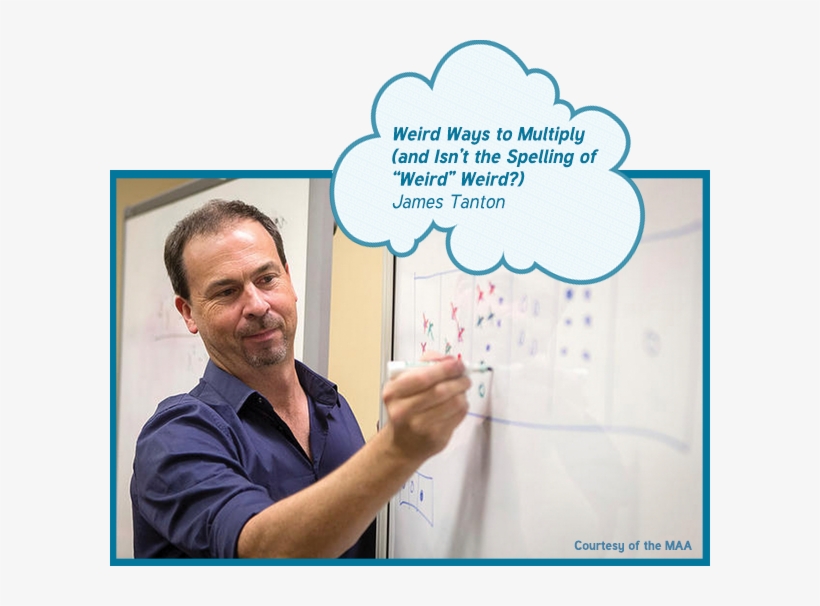 Weird Ways To Multiply , James Tanton, Maa - Mathematics Powerful PNG Image | Transparent PNG ...