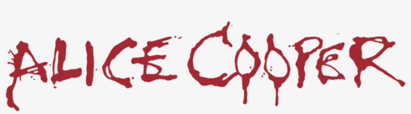 Alice Cooper Logo Png Clipart Logo Paranormal Calligraphy - Alice ...