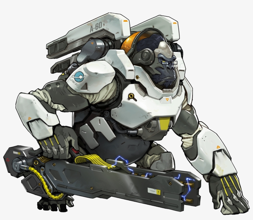 Tank - Overwatch Characters Art PNG Image | Transparent PNG Free ...