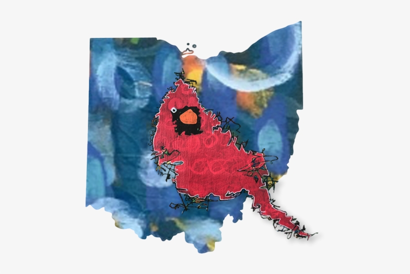 Ohio Cards - Cardinal - Painting PNG Image | Transparent PNG Free ...