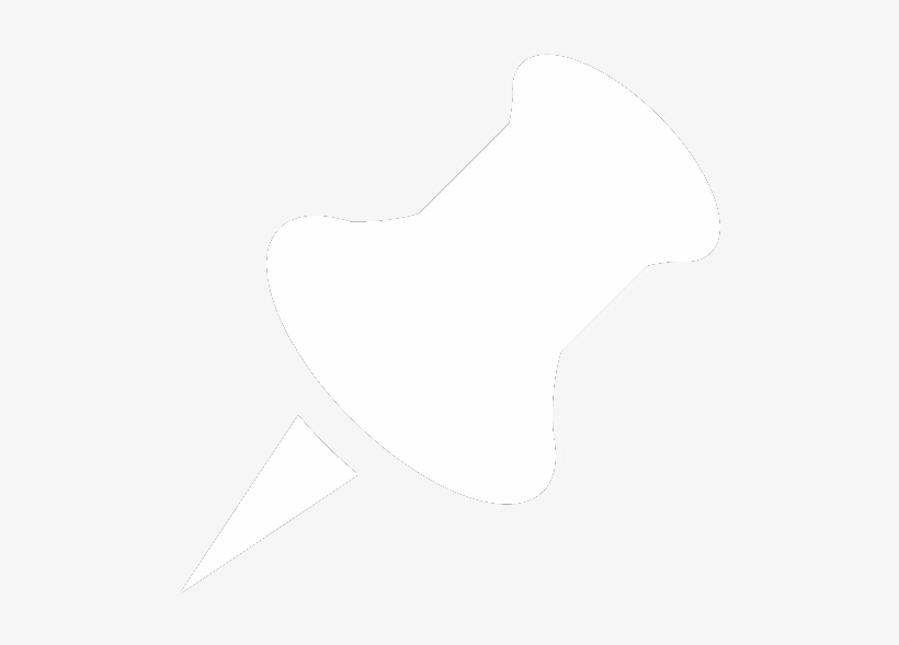 Download Thumbtack - Pin Icon White Transparent | Transparent PNG ...