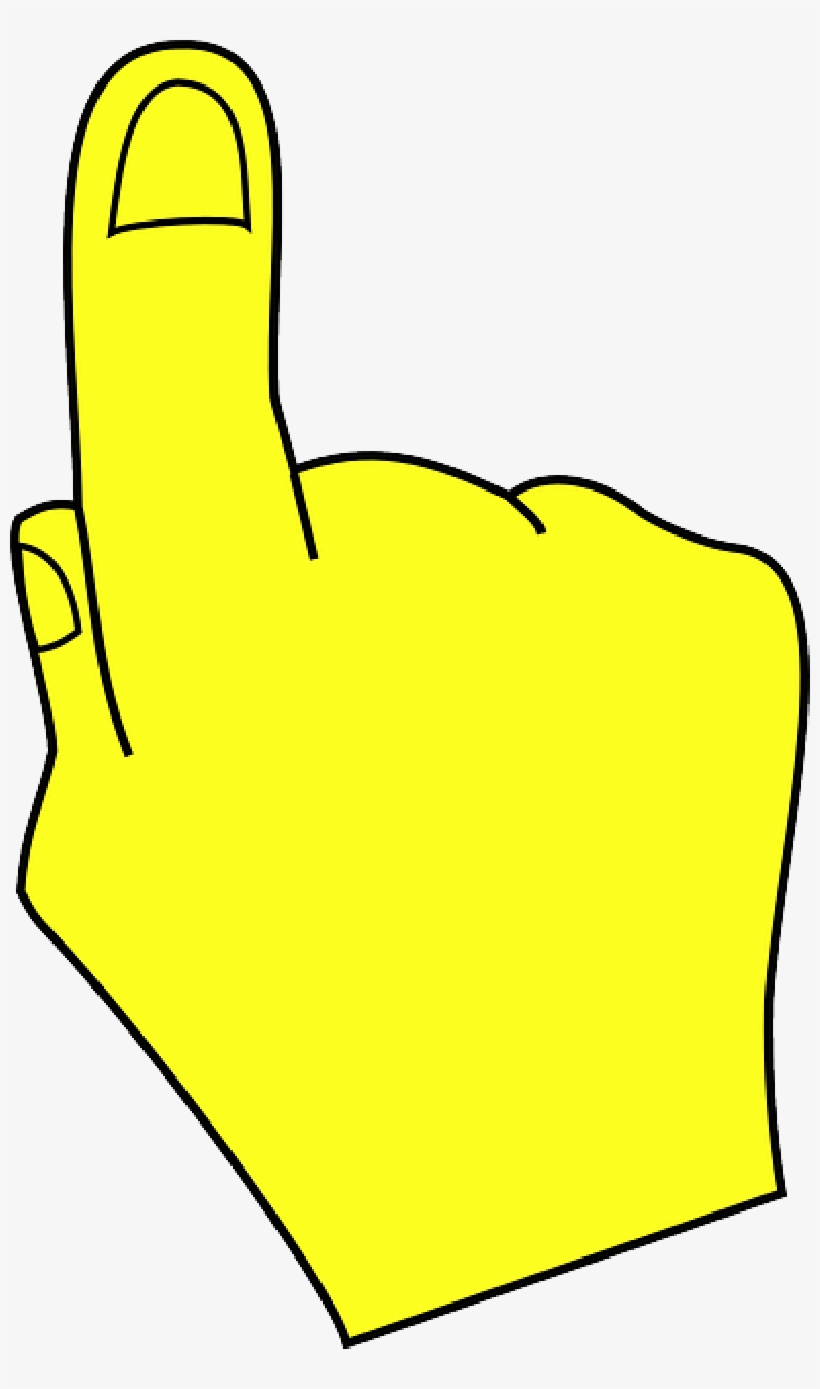 Mb Image/png - Yellow Hand Pointing Up PNG Image | Transparent PNG Free ...