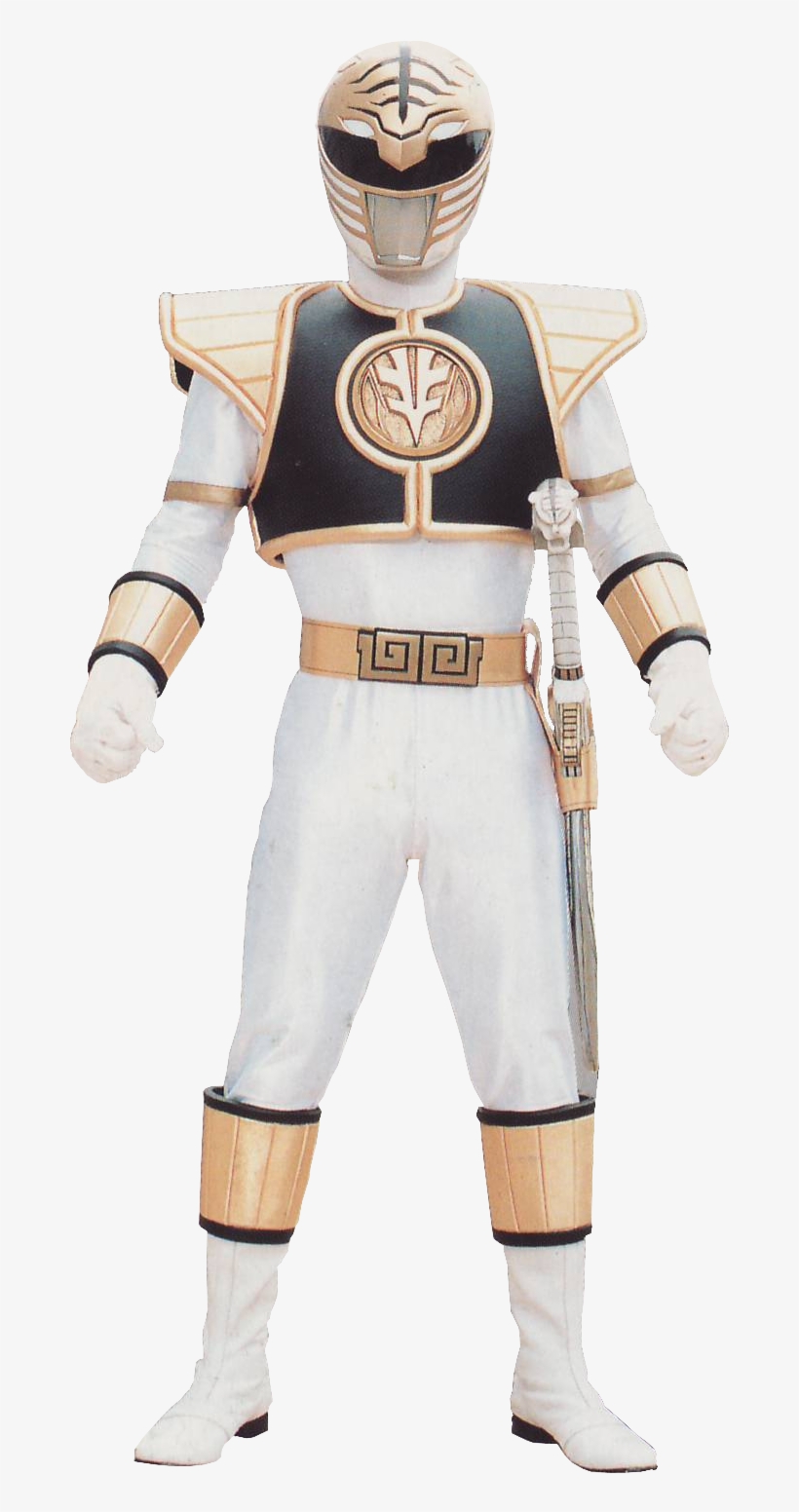 Download Mmpr-white - White Mighty Morphin Power Ranger | Transparent ...