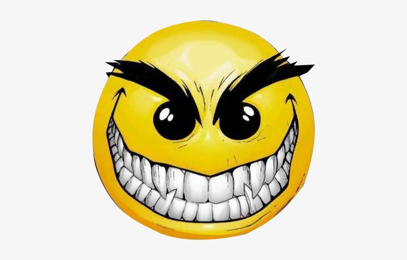 Now - Evil Smiley Face Png PNG Image | Transparent PNG Free Download on ...