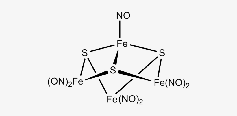 Structure Of Roussin's Black Salt - Roussin's Black Salt PNG Image ...