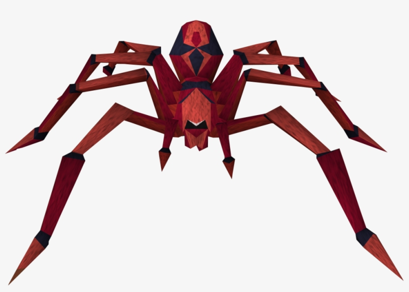 Deadly Red Spider - Red Spider Png PNG Image | Transparent PNG Free ...