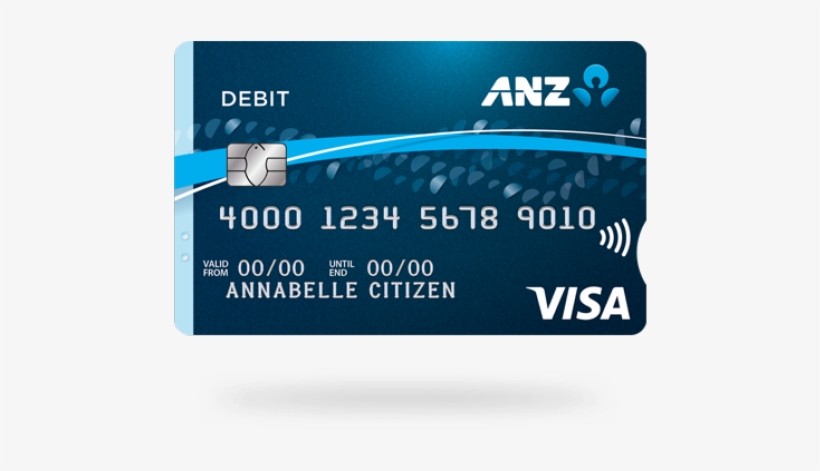 Download Visa Debit Card - New Anz Debit Card | Transparent PNG ...