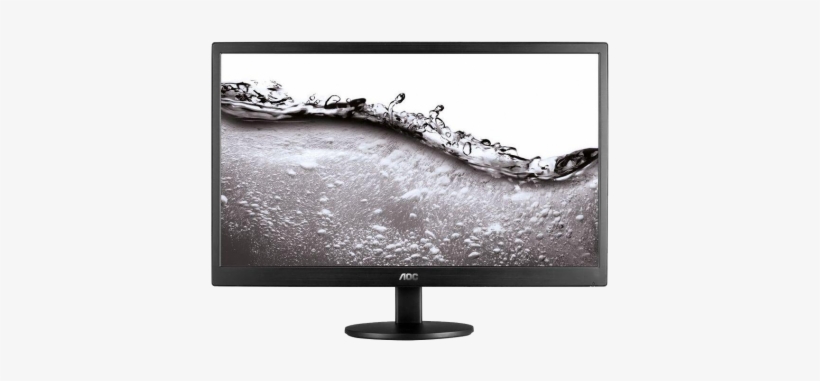 Led Monitor - Aoc E2070swn - 19.5" Led Monitor PNG Image | Transparent ...