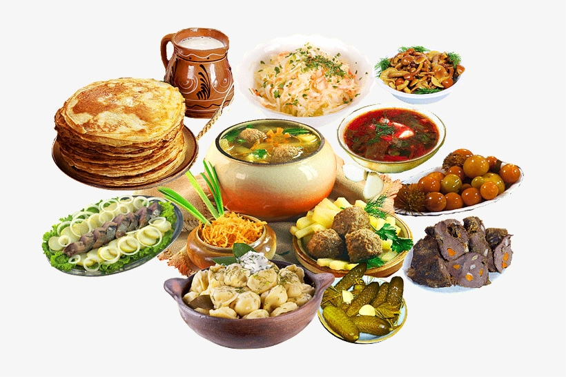 Meals Big - Traditional Russian Cooking PNG Image | Transparent PNG ...