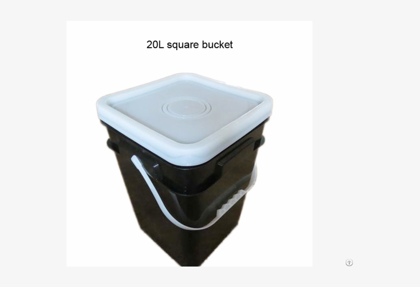 Wholesale 20l Square Black Plastic Bucket - Bucket PNG Image ...