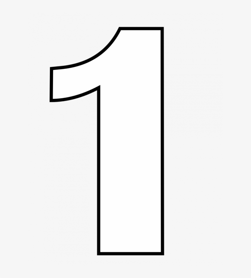 Numbers Black And White Clipart