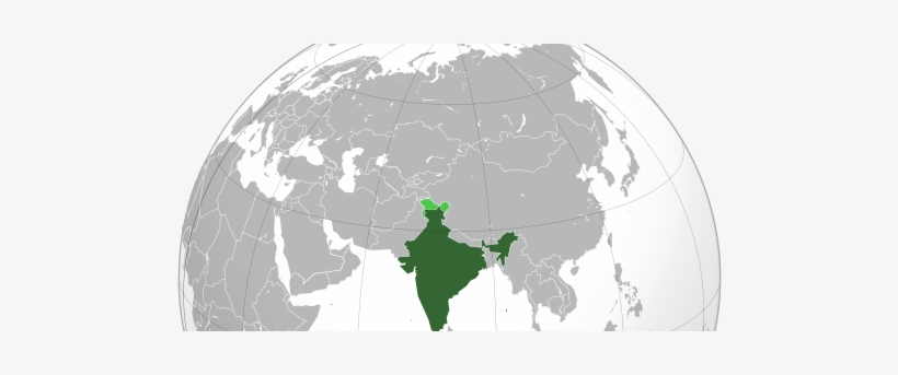 Download India On World Map Png | Transparent PNG Download | SeekPNG