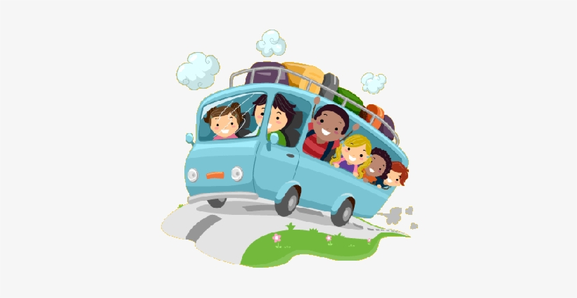 Fieldtrip-bus - Road Trip Travel Adventure Journal For Kids PNG Image ...