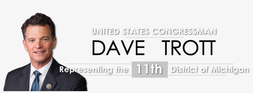 Congressman Dave Trott - Congressman Of Michigan PNG Image ...